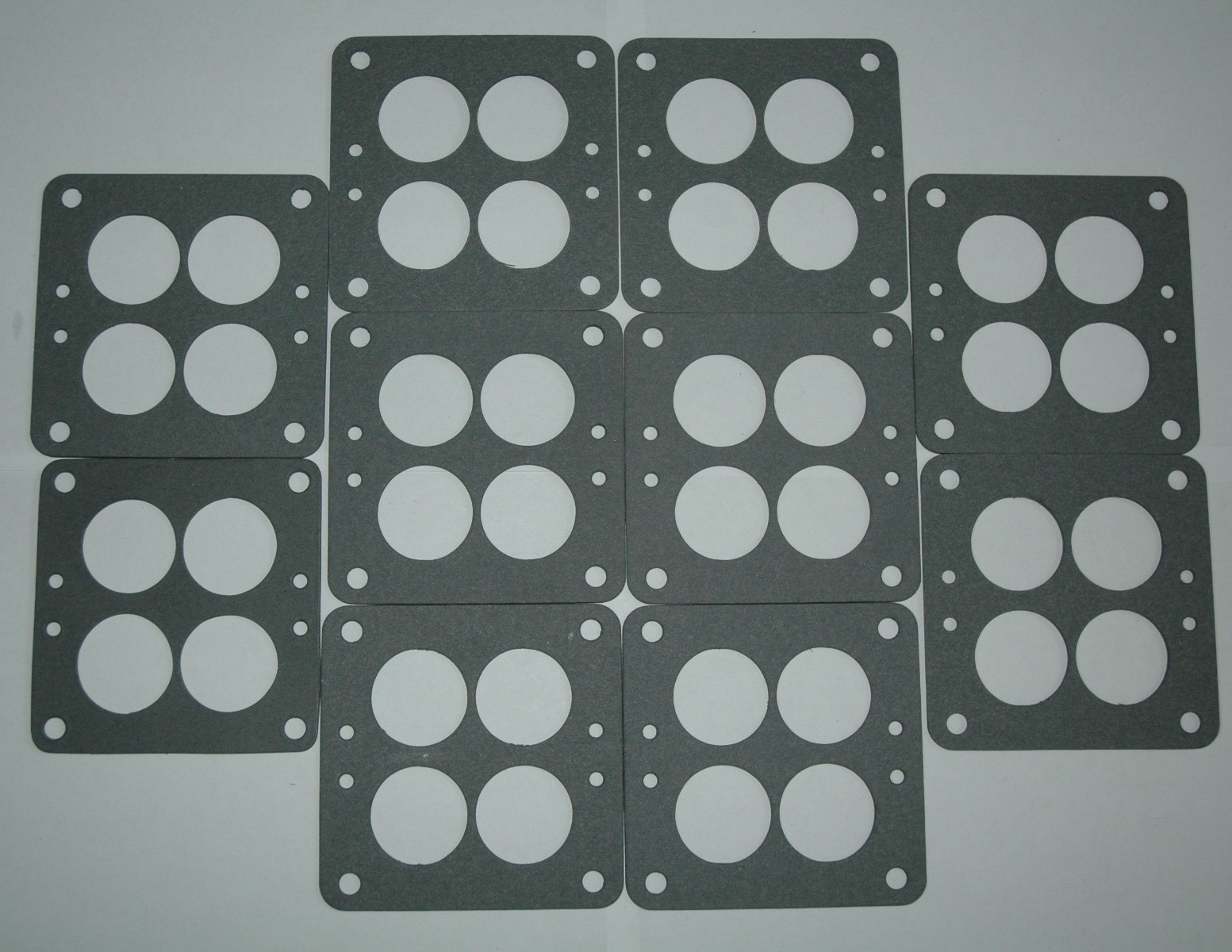 10 1950'S HI PERF EDMUNDS CARTER WCFB CARB TO INTAKE MANIFOLD GASKET ...