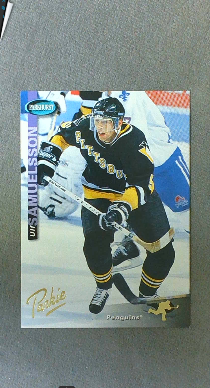 1994-95 Parkhurst Gold #183 Ulf Samuelsson Penguins | eBay