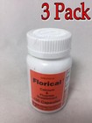 (3PK) Mericon Florical Calcium & Fluoride Supplement, 100 Capsules ...