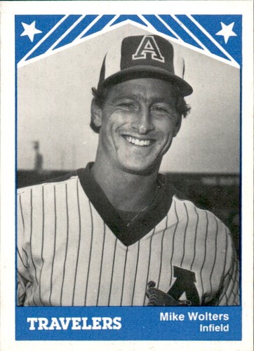 1983 Arkansas Travelers TCMA #14 Mike Wolters Upland California CA ...