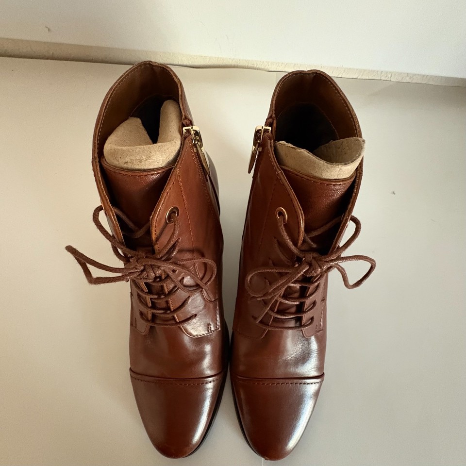 Regarde Le Ciel Boots Women’s Size 41 Us 10 Brown Leather Side Zip ...