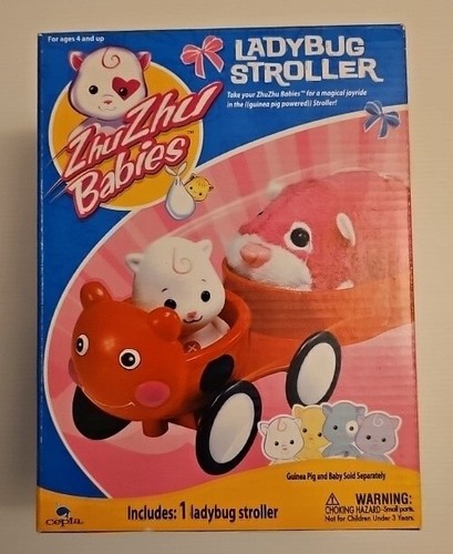 Zhu zhu Babies Ladybug Stroller New In Box 2010 | eBay