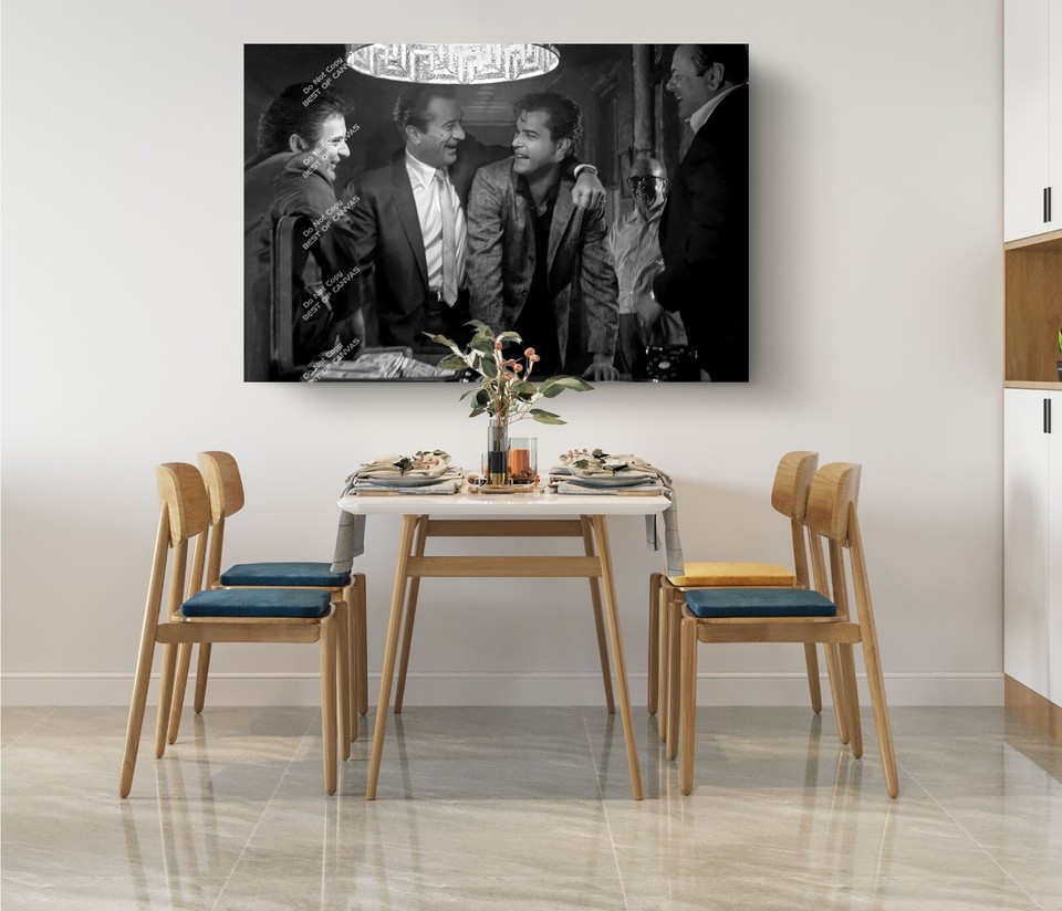 Good Fellas Money Scene Mafia Wall Design Painting Canvas Print Art | eBay