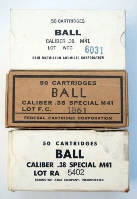 FEDERAL CARTRIDGE EARLY VIETNAM M41 CAL. | Grelly USA