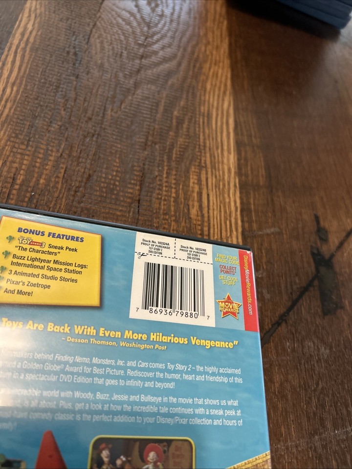 Toy Story 2 (DVD, 1999) 786936798807| eBay