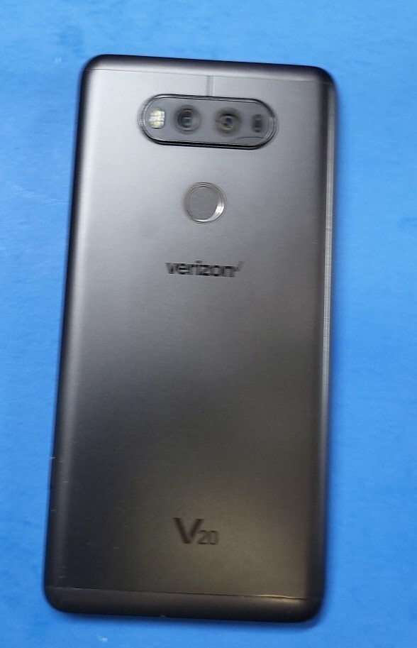 LG V20 64GB Titan Verizon Screen Discoloration Good Working #L10 ...