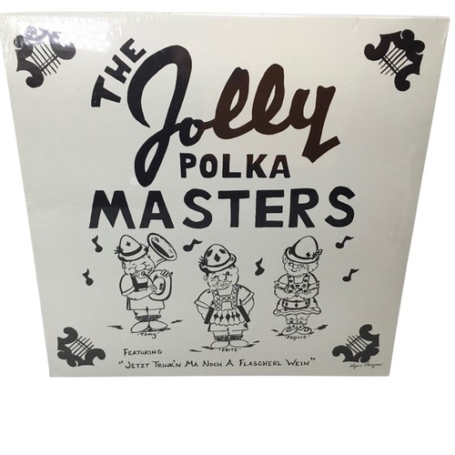 The Jolly Polka Masters LP Record Album Sealed Dance Polkas Stevens ...