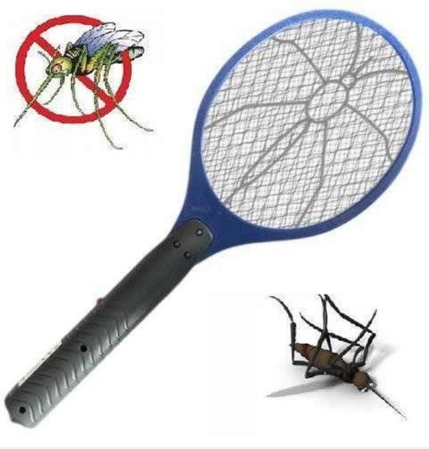 Electric Hand Held Bug Zapper Instantly Zap Bugs Mosquito Flies Gnats ...