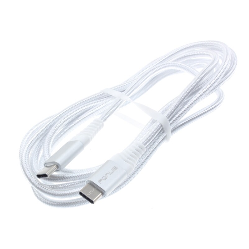 LG V60 ThinQ - USB Cable 6ft Type-C [C-to-C] Charger Cord Power Wire ...