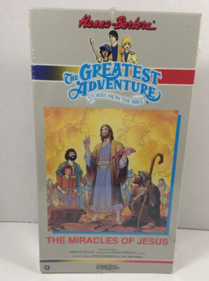 The Miracles of Jesus ~ New VHS Video ~ Greatest Adventure Bible ...
