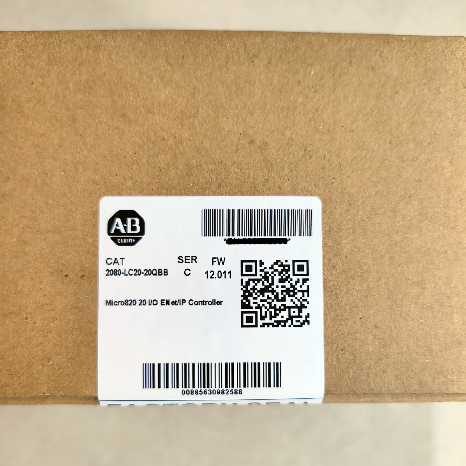 New AB 2080-LC20-20QBB Micro820 20 I/O ENet/IP Controller One year ...