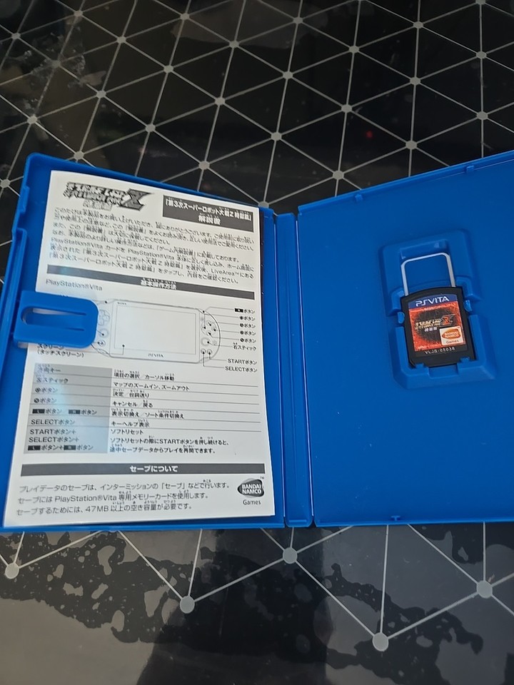 SUPER ROBOT WARS Z 3rd Jigoku Hen with Card PS Vita Playstation Psvita ...