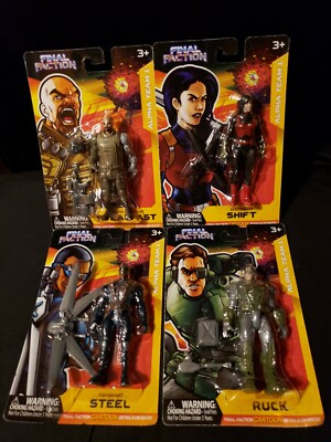 Final Faction Cartoon Action Figures " Alpha Team1 and The Kharns ...