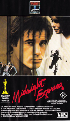 MIDNIGHT EXPRESS Brad Davis VIDEO VHS Pal SirH70 | eBay