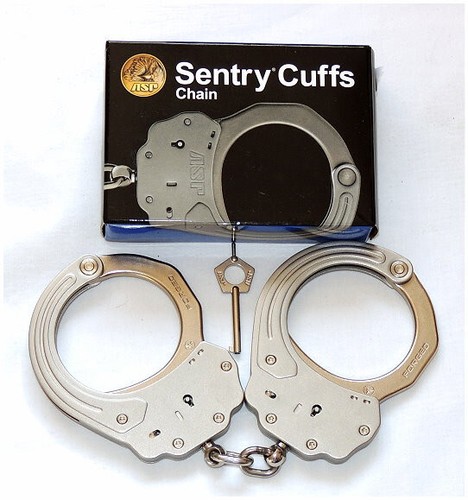 ASP Sentry Handcuffs Police Restraints with Stainless Steel Frames M ...