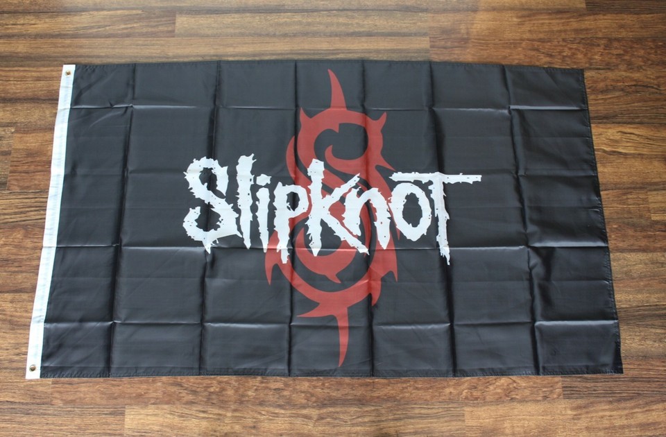 Slipknot Banner Flag 3 x 5' Logo Rock Band Music Slip Knot Ships from ...