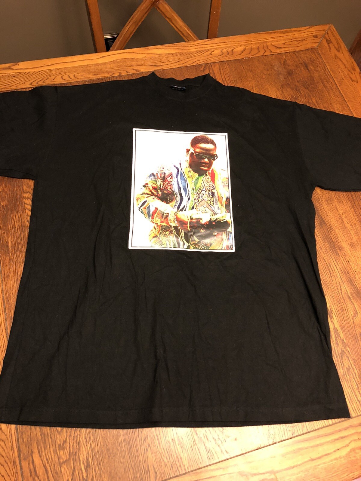Notorious BIG Biggie Embellished Shirt Size 2XL - Gem