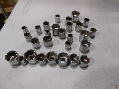 WESTWARD MIXED 28 PC 6 PT SOCKET SET | eBay