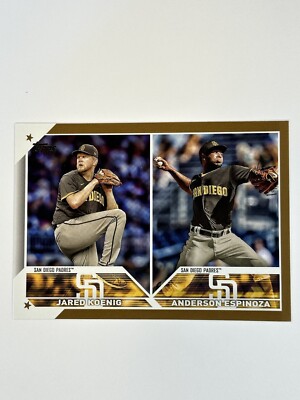 2023 Topps Update Nick Duron Tom Cosgrove Gold Rookie Combos #US288 ...