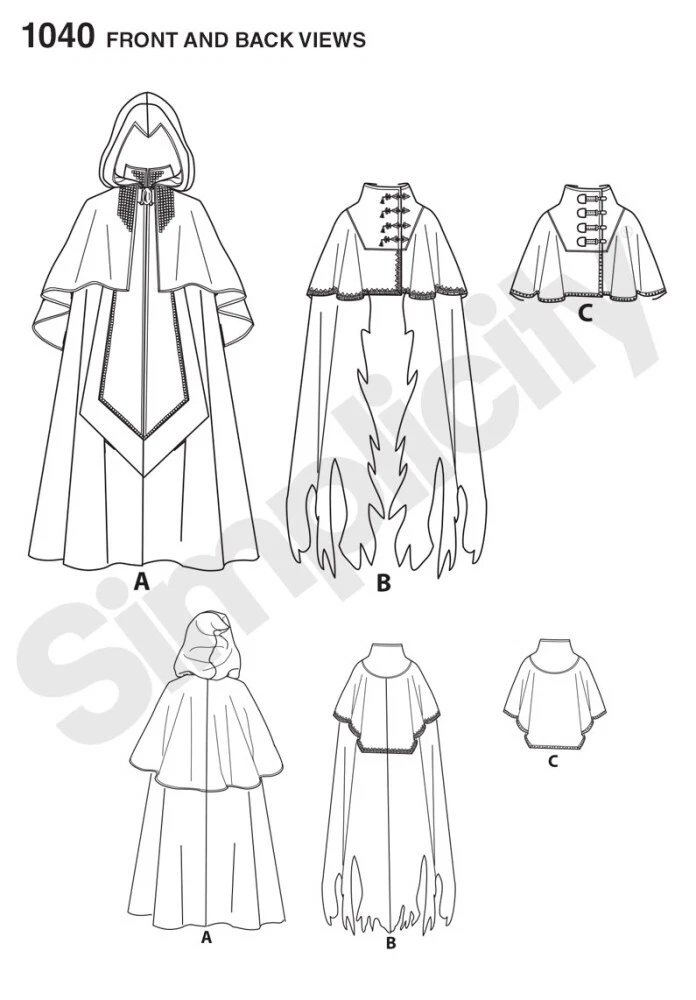 Assassins Creed Hood Sewing Pattern