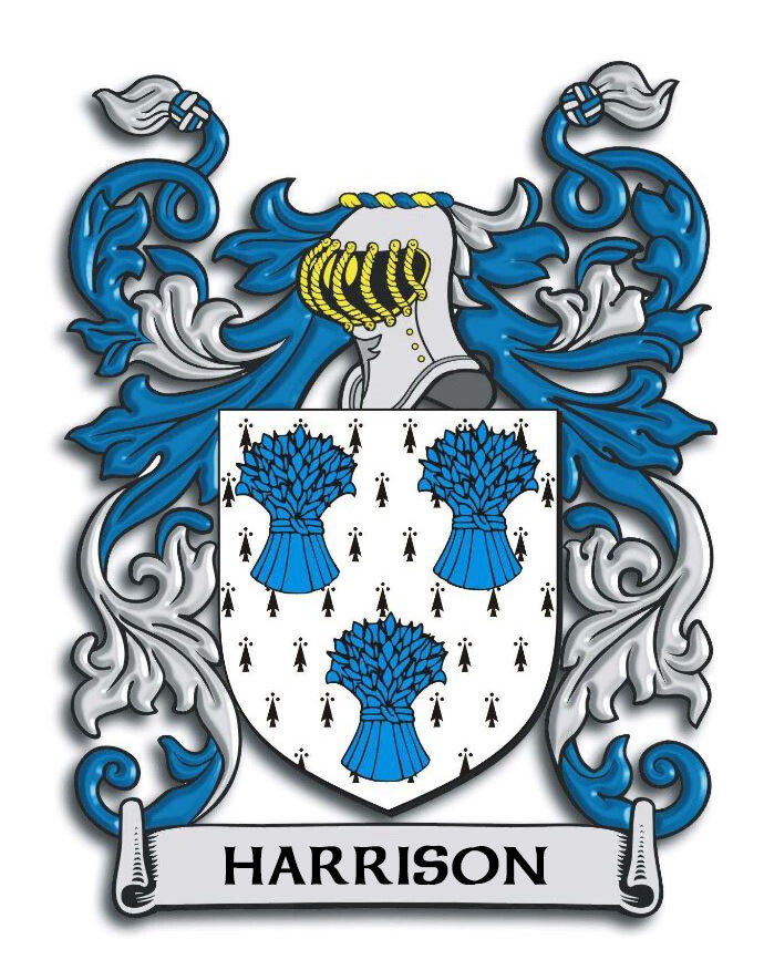 Harrison Coat of Arms A4 10x8 Metal Sign Aluminium Heraldry Heraldic | eBay