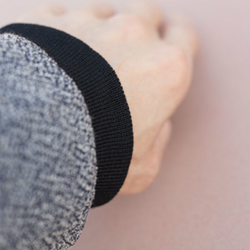 1pair Cotton Stretch Knit Rib Cuff Trim Triming Fabric Sweater Jacket ...