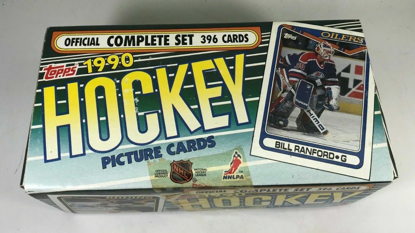 1990 TOPPS HOCKEY Complete FACTORY SEALED SET CARDS J2M 002 | eBay