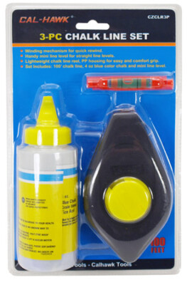 Cal-Hawk 3pc Chalk Line Set | eBay