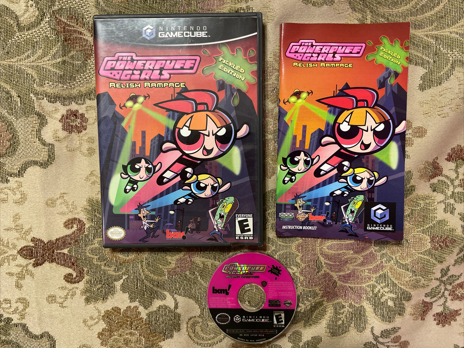 Powerpuff Girls Relish Rampage -- Pickled Edition (Nintendo GameCube ...