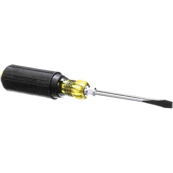 Klein Tools 602-4 Slotted Screwdriver: 1/4" Width, 4" Blade Length ...