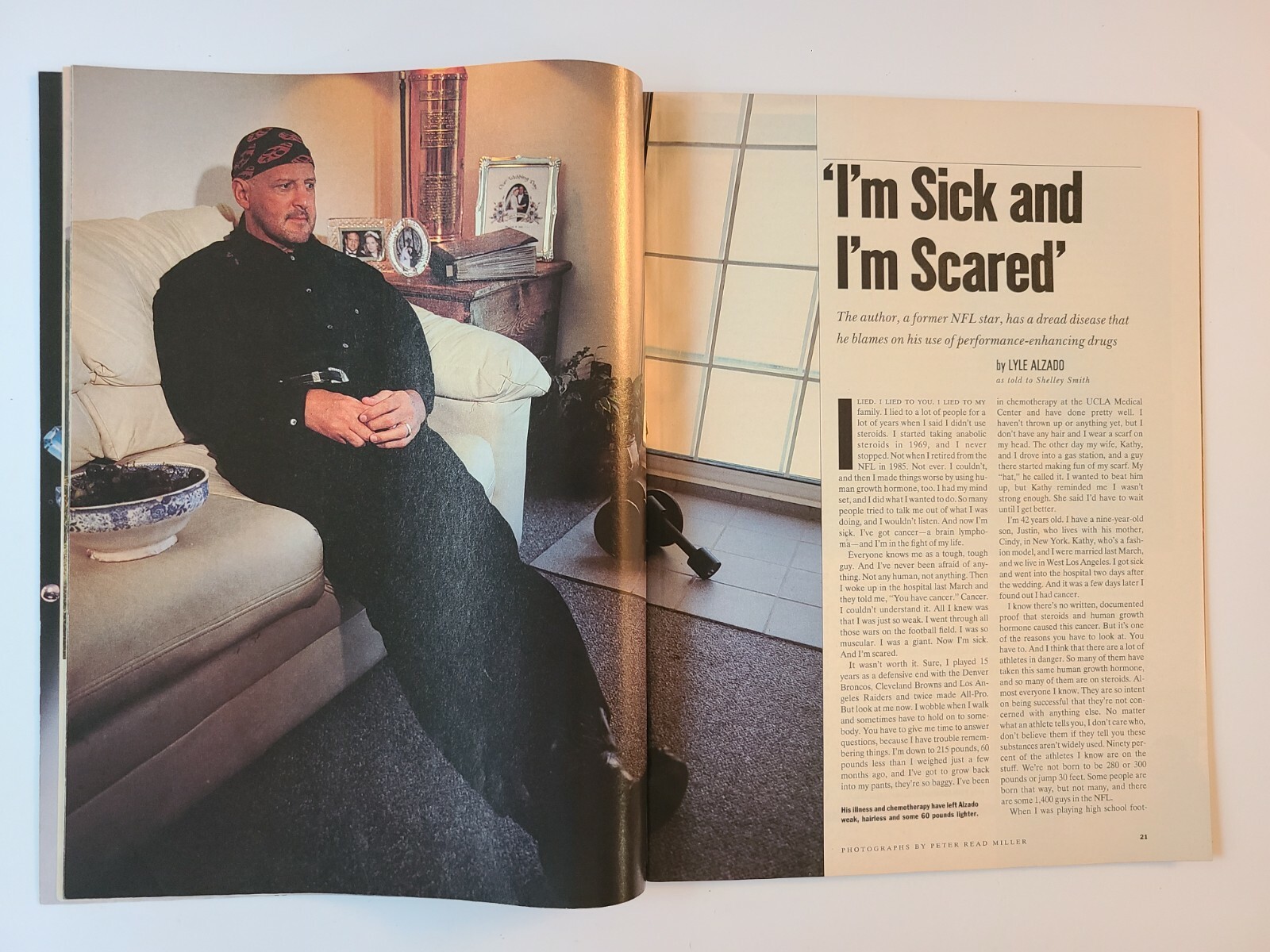 Lyle Alzado Sick