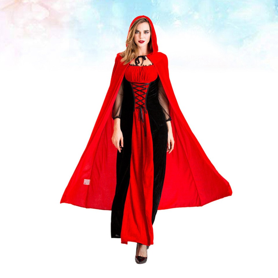 2 Sets Adults Queen Dress Cosplays Clothes for Women Outfits | eBay