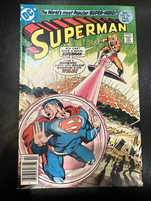 VINTAGE 1977 DC COMICS SUPERMAN ISSUE #308 - RADION | eBay