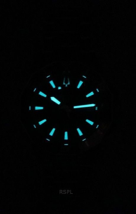 Bulova Marine Star Precisionist Quartz 96B434 Mens Watch Stainless ...