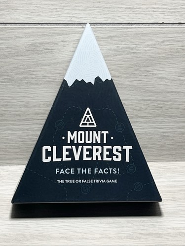 Mount Cleverest Original Edition True Or False Trivia Game Teens Adults ...