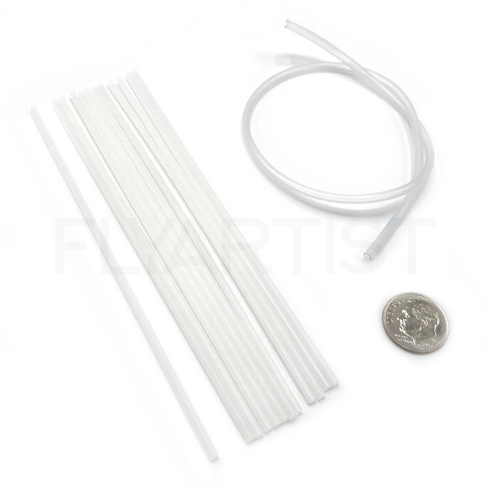 HMH POLY TUBES - Fly Tying Tube Fly Tubing in Small or Large - 10 Per ...