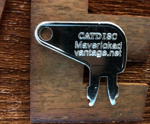 1 key fits CAT Caterpiller Master Disconnect Key 8H-5306,8398, CAT 313B ...