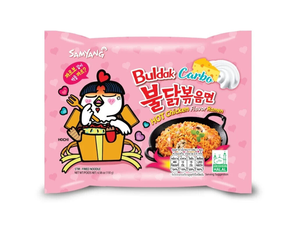 4x Korean Samyang Buldak Spicy Hot Chicken Flavor Ramen Instant Noodle ...