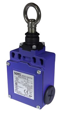 SUNS SN2170-SL-A Cable Pull Safety Switch Slow Action 1NO 1NC Three ...
