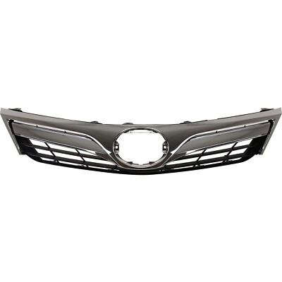 Painted Black Shell and Insert Grille Fits 2012-14 Toyota Camry LE/XLE ...