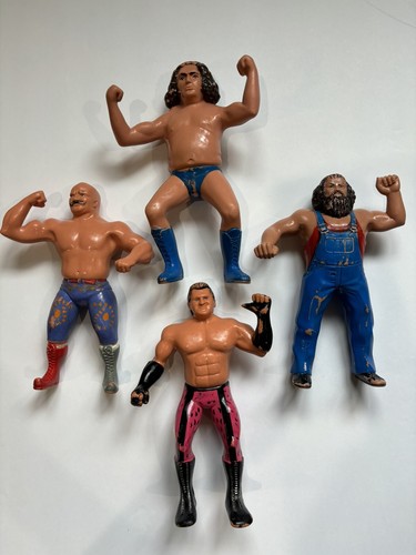 Vintage WWF Titan Sports LJN Wrestling Figures 1980s Lot of 4 | eBay