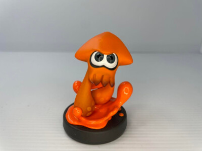 Amiibo Splatoon 2 Series Limited Edition Inkling Squid Limited Orange ...