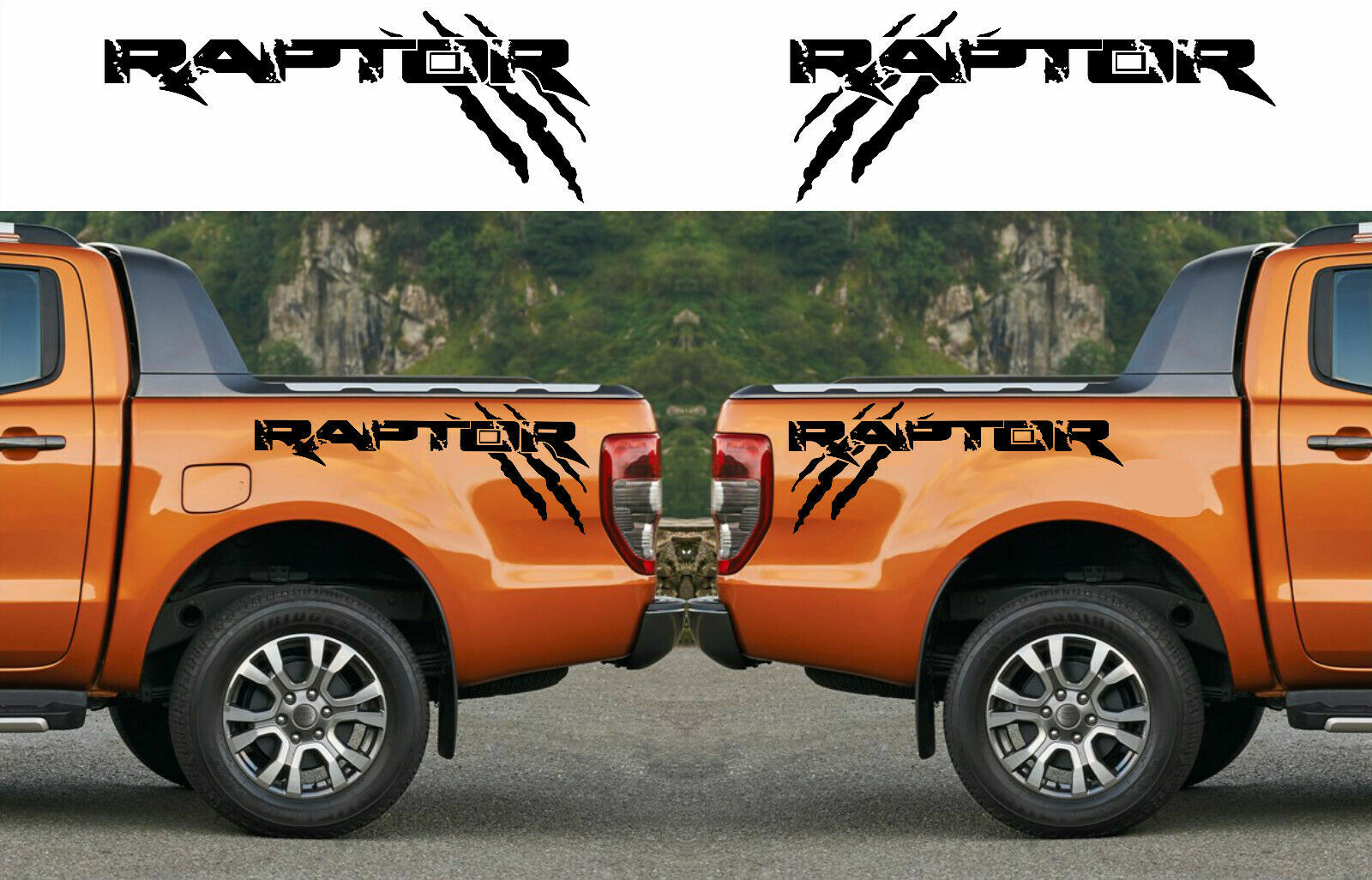 Fits Ford Raptor SVT F150 Sport Truck Sticker Vinyl Decals Scratches ...
