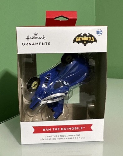Hallmark Christmas Holiday Ornament Batwheels DC Bam The Batmobile New ...