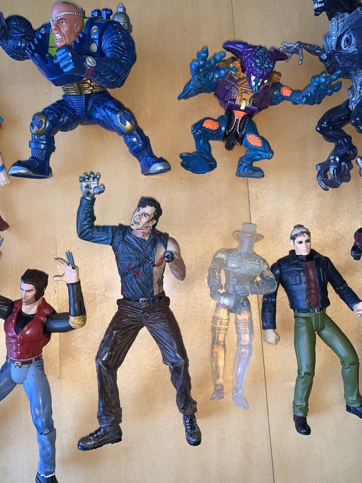 Action Figures - All Have Missing Body Parts All Are Defective Broken ...