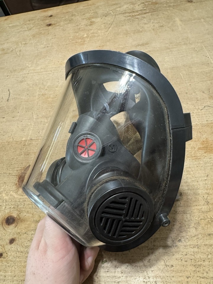 Scott AV-3000 HT Fire Fighter SCBA Mask SIZE: Medium 5-pt harness DV | eBay