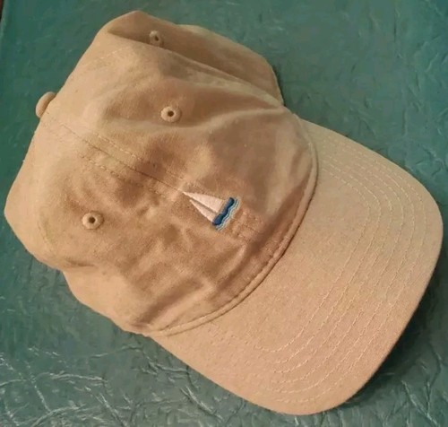 Linen Baseball Hat Sail Boat Sun Protection Light Cap Clasp Khaki Brown ...