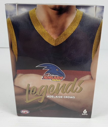 Legends Adelaide Crows 6 x DVD Box Set New & Sealed Free Postage ...
