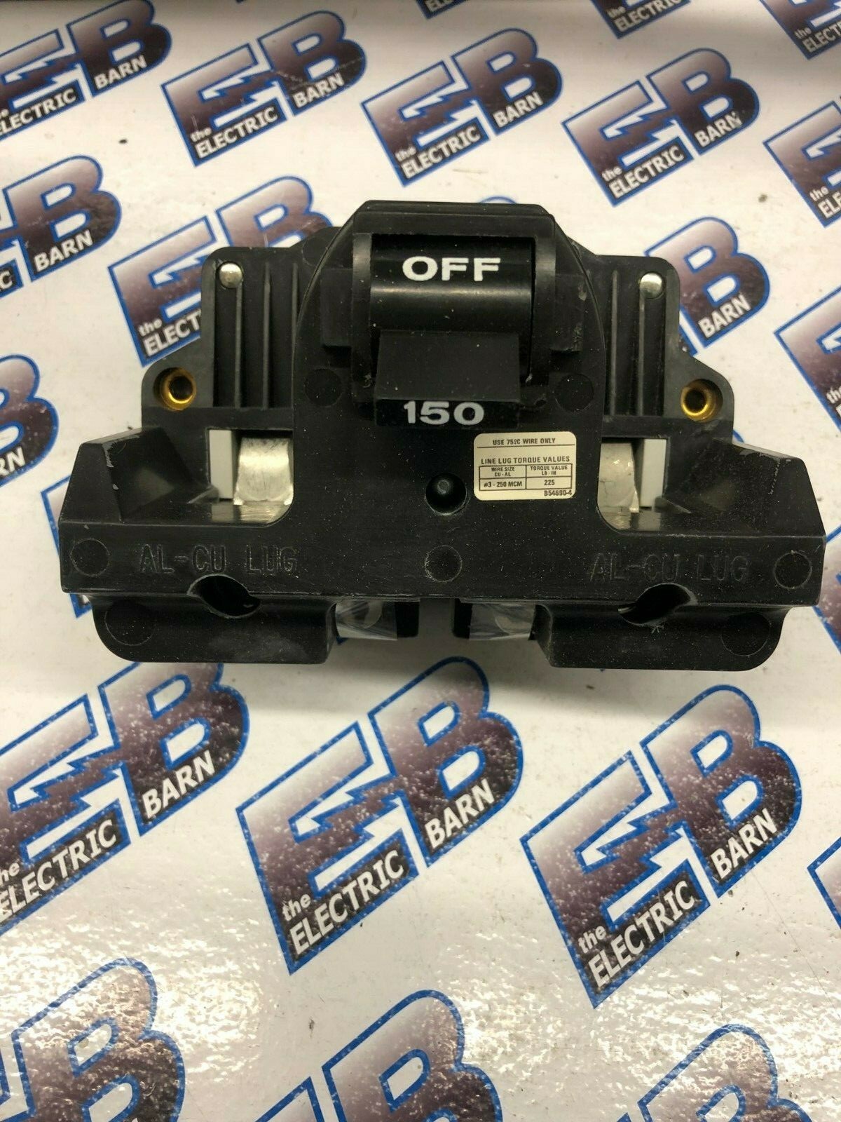 Federal FPE 2B150 2 Pole 150 Amp 240 Volt Type 2b Main Circuit Breaker ...