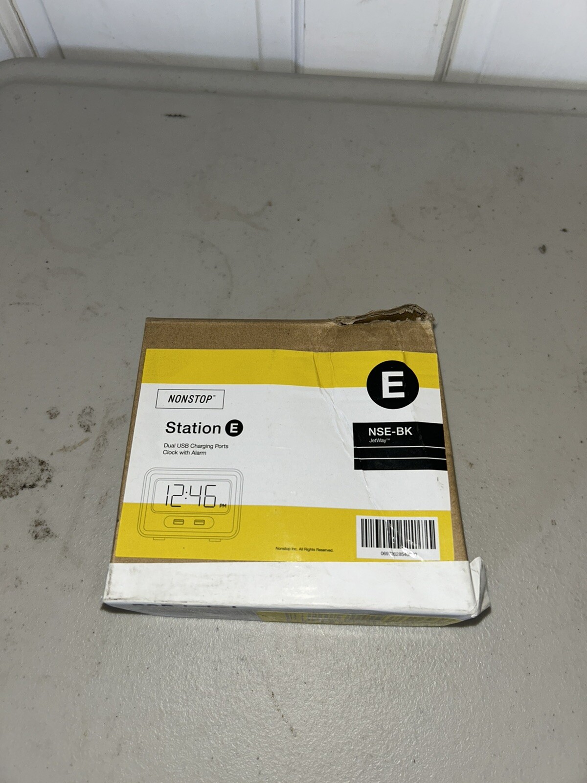 JetWay Nonstop Station Hotel Alarm Clock, Dual USB Outlets NSE-BK ...